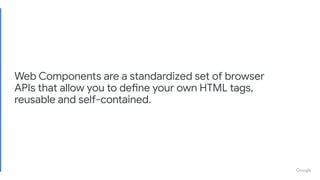 Introduction to Web Components | PDF | Web Development | Internet