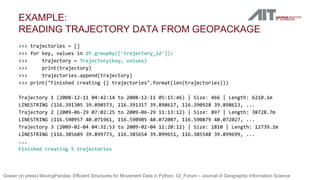 MovingPandas at PyDays Vienna 2019 | PPT