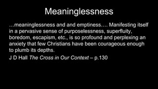 Resurrection and the Meaningless Universe | PPT