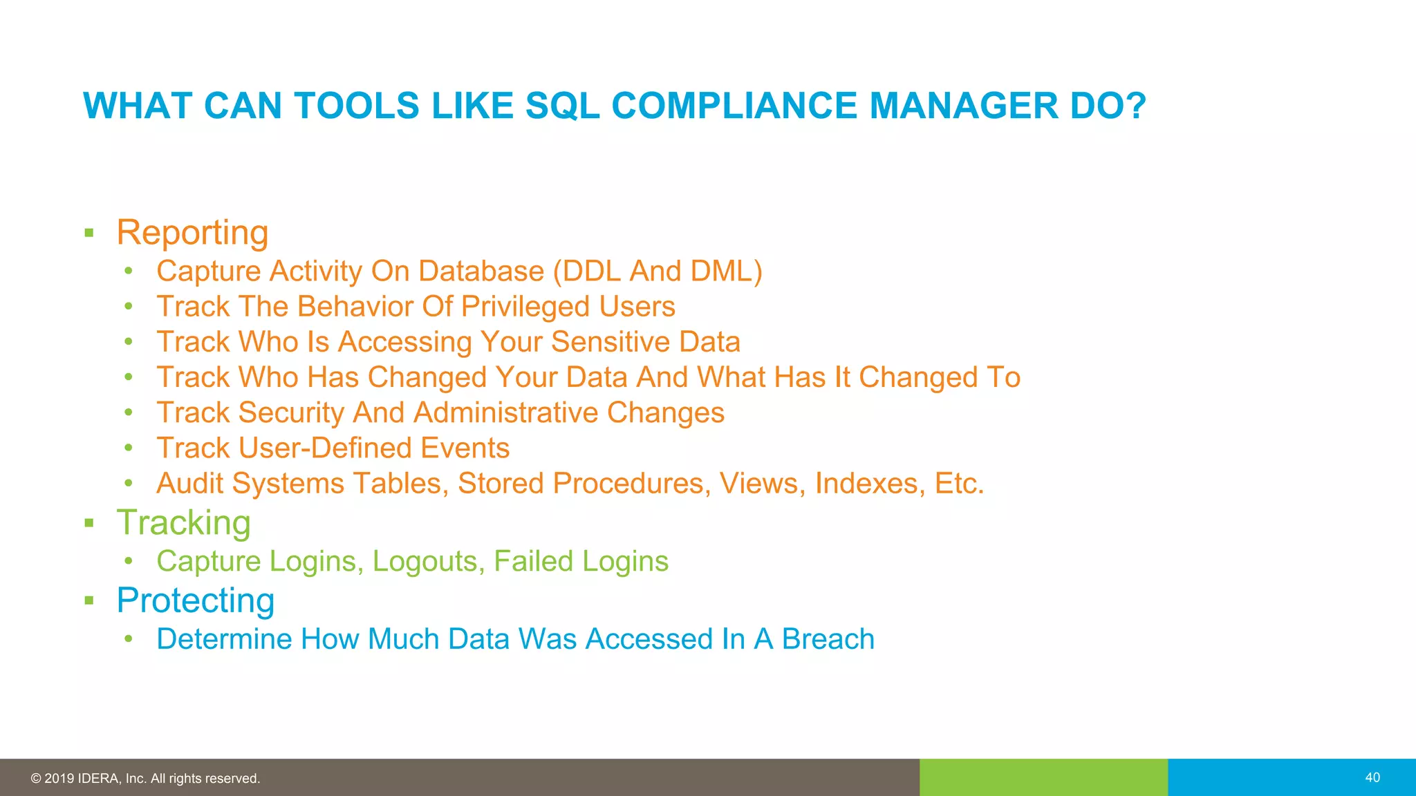 IDERA Live | Understanding SQL Server Compliance both in the Cloud and ...