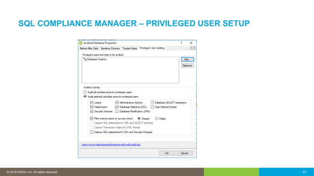 IDERA Live | Understanding SQL Server Compliance both in the Cloud and ...