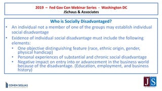 FED GOV CON - SBA 8a Certification – What It Takes | PPTX