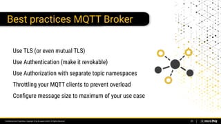 Best Practices Using MQTT to Connect Millions of IoT Devices | PPT