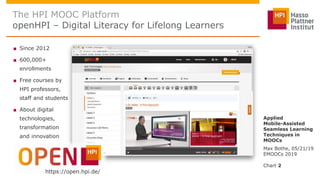 Applied Mobile-Assisted Seamless Learning Techniques in MOOCs | PPTX ...