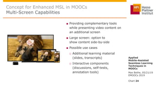 Applied Mobile-Assisted Seamless Learning Techniques in MOOCs | PPTX ...