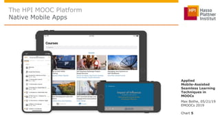 Applied Mobile-Assisted Seamless Learning Techniques in MOOCs | PPTX ...