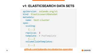 Es-operator: Building an Elasticsearch Operator from the bottom up - kube-con eu 2019 | PPT