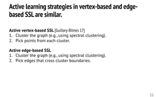 Semi-supervised learning of edge flows | PPT