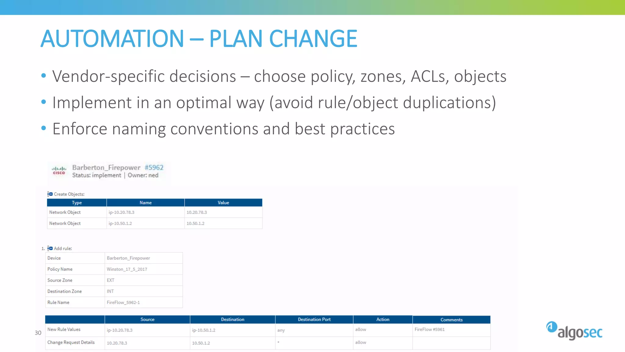 Cisco Firepower Migration | Cisco and AlgoSec Joint Webinar | PPT