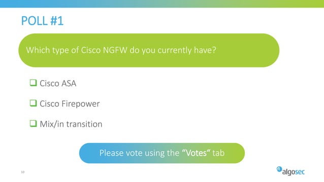 Cisco Firepower Migration | Cisco and AlgoSec Joint Webinar | PPT
