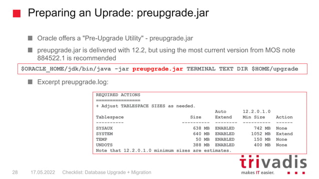 Checklist for Upgrades and Migrations | PPTX