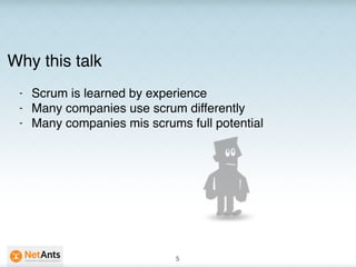 NetAnts - Agile Software Development from Experience | PPT | Free Download