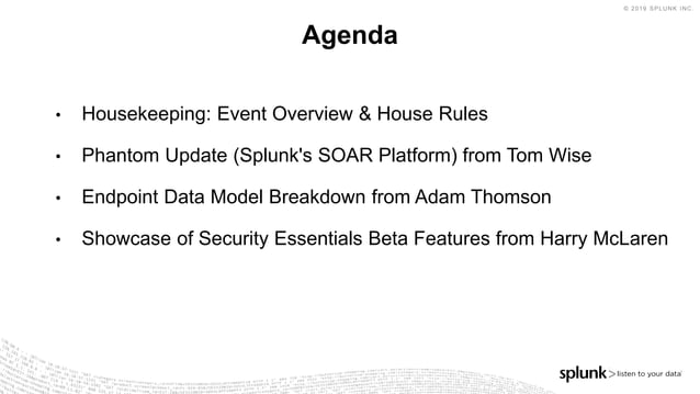 Splunk Phantom, the Endpoint Data Model & Splunk Security Essentials ...