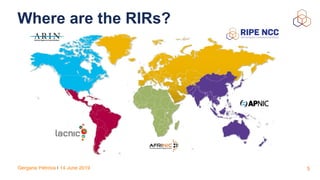 The RIR System & Internet Governance | PDF | Internet | Computing