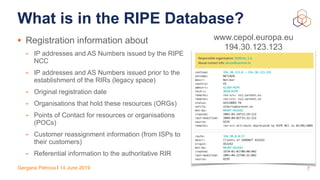 The RIR System & Internet Governance | PDF | Internet | Computing