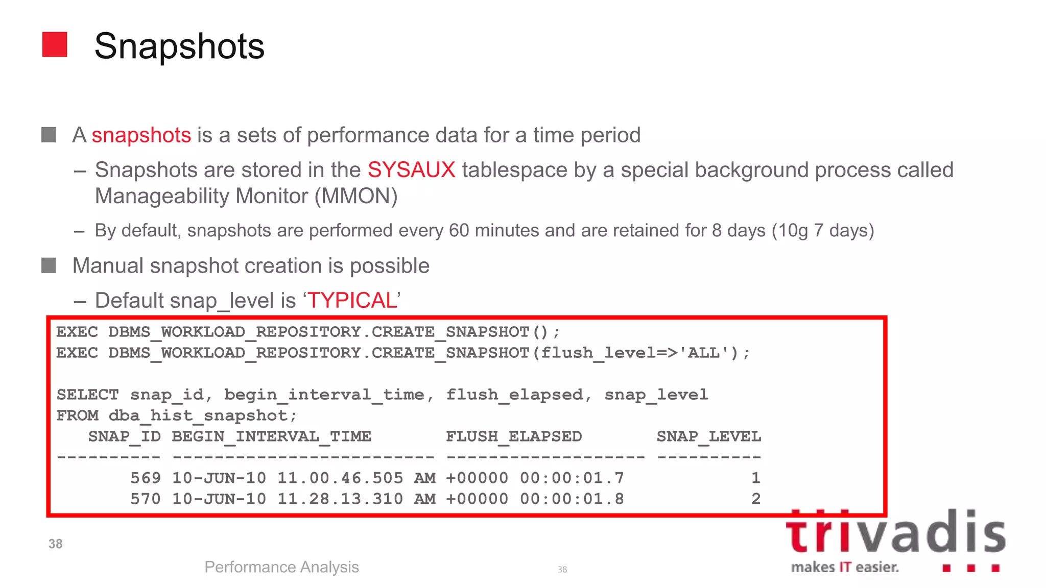 Oracle - Checklist for performance issues | PPTX