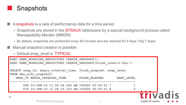 Oracle - Checklist for performance issues | PPTX