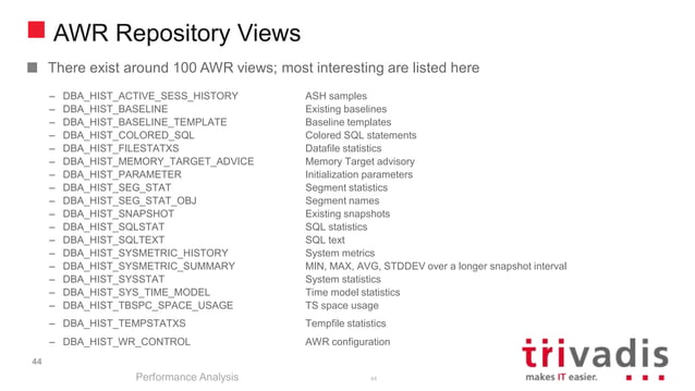 Oracle - Checklist for performance issues | PPTX