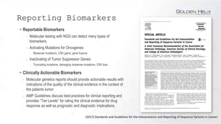 Introducing VSClinical AMP Guidelines: A Comprehensive Workflow for NGS ...