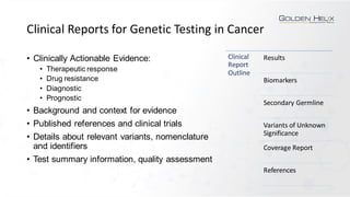 Efficiently Following the AMP Guidelines with VSClinical and Golden ...