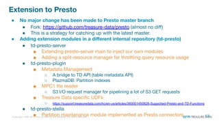 Presto At Arm Treasure Data - 2019 Updates | PDF