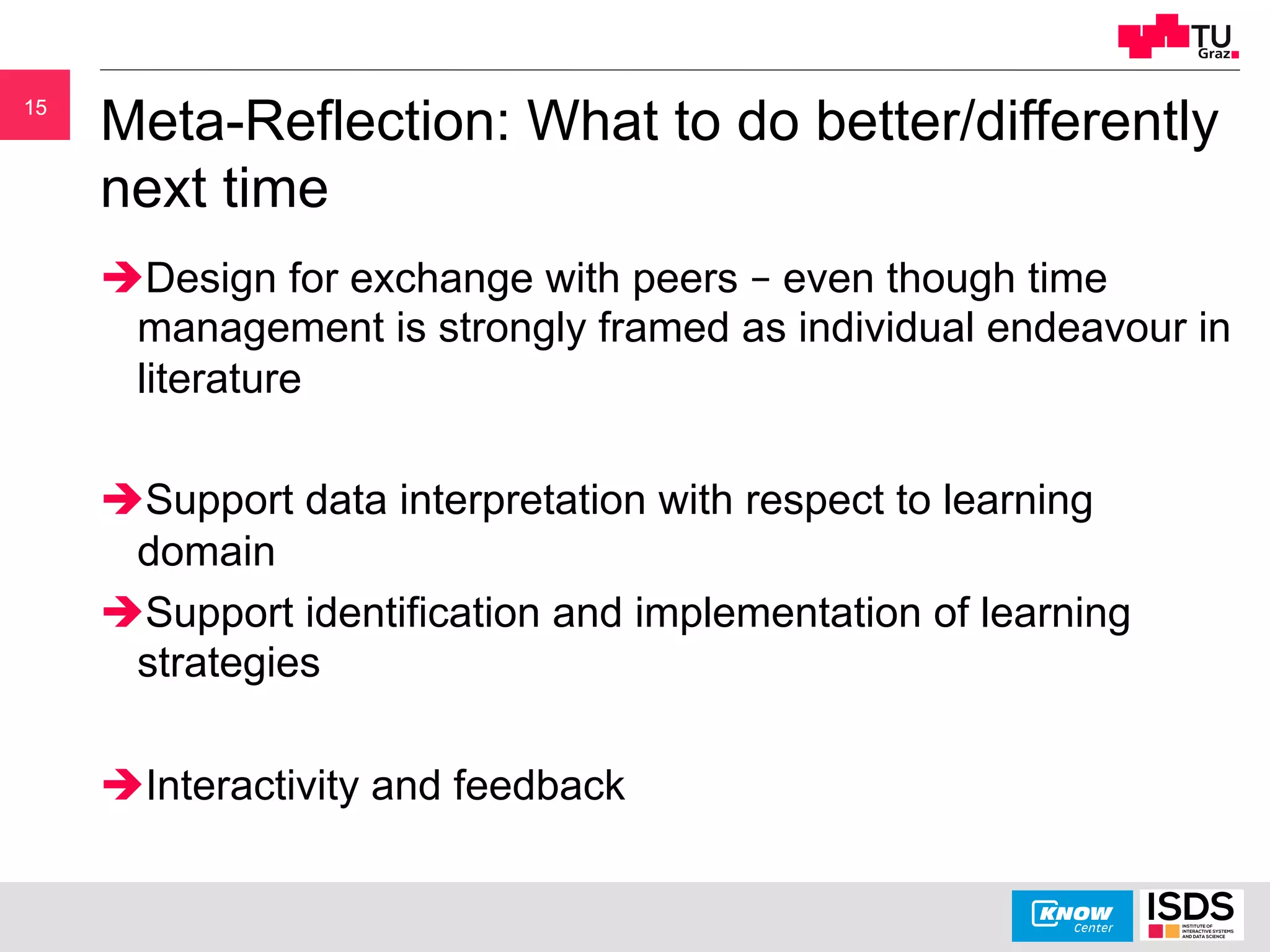Learning from experience via data-driven reflection | PPT