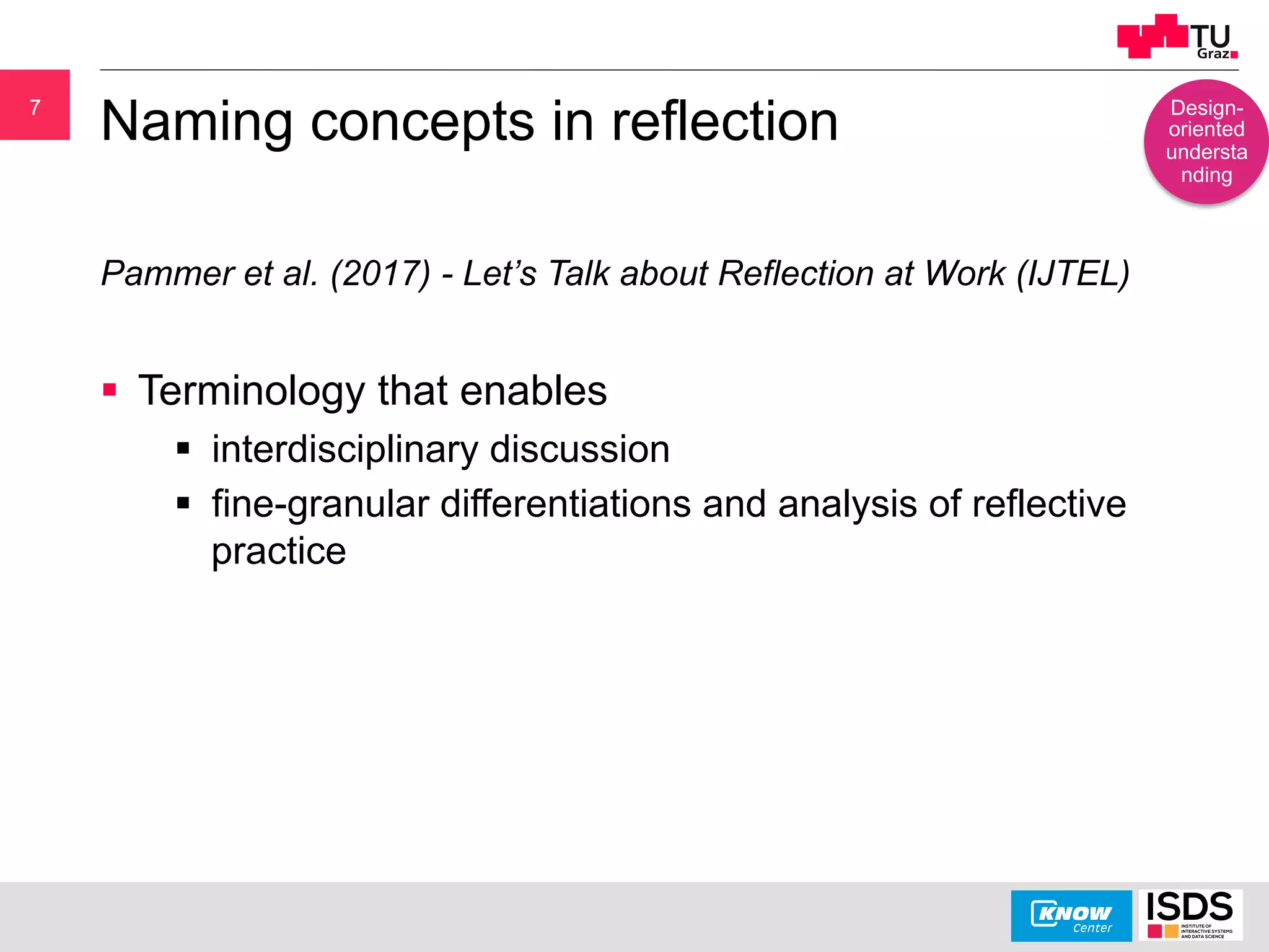 Learning from experience via data-driven reflection | PPT