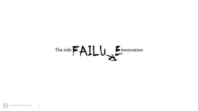 The Role of Failure in Innovation | PPT
