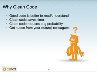 2019 08 - NetAnts - Clean Code | PPT