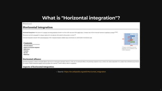 Virtical Integration in Healthcare | PPT