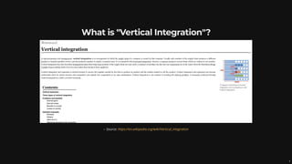 Virtical Integration in Healthcare | PPT