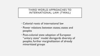 Indigenous Peoples and International Law's Impermeable Boxes | PDF