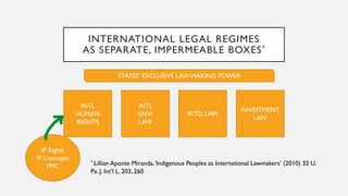 Indigenous Peoples and International Law's Impermeable Boxes | PDF