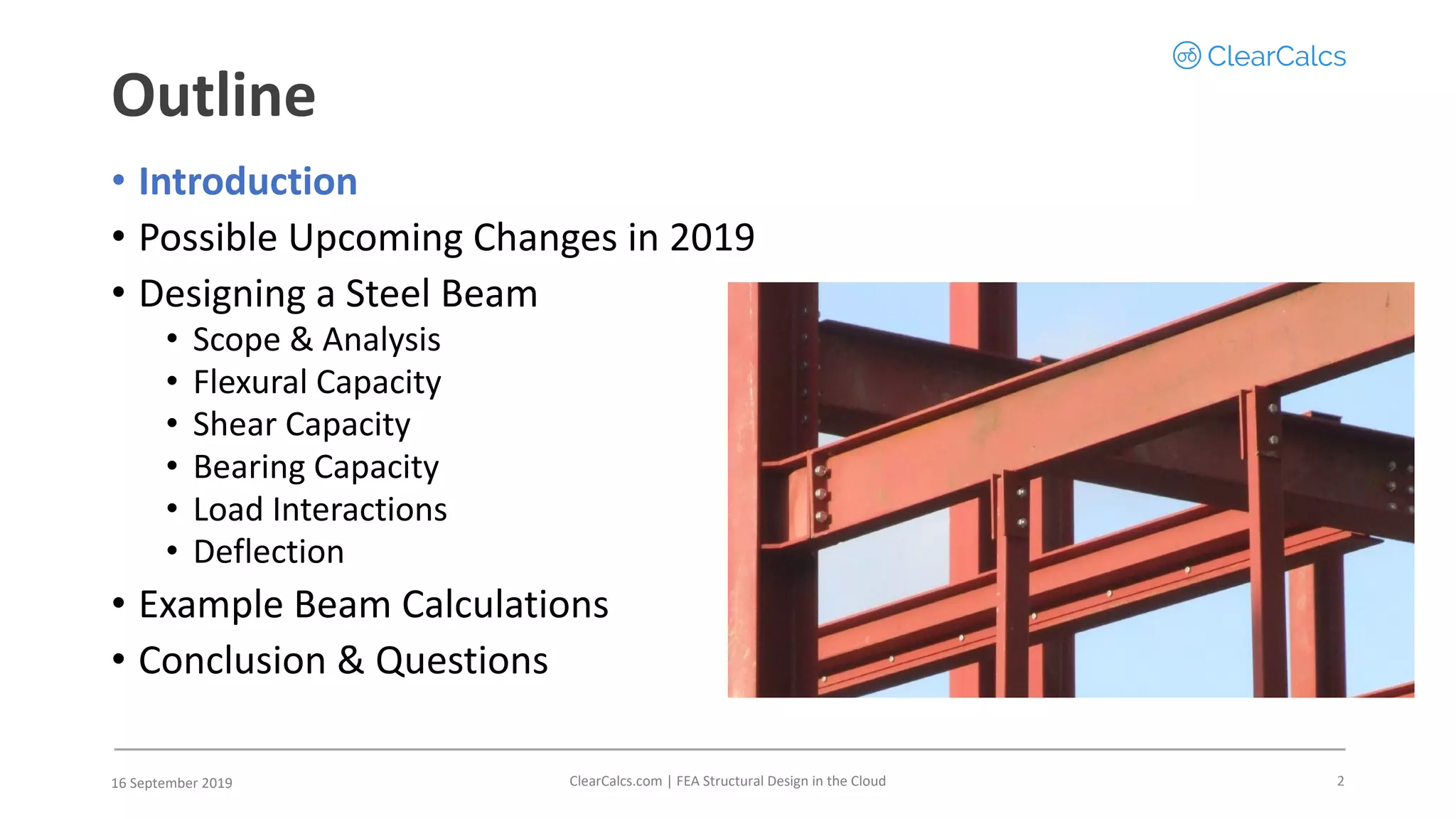 Steel Design to AS4100 1998 (+A1,2016) Webinar - ClearCalcs | PDF