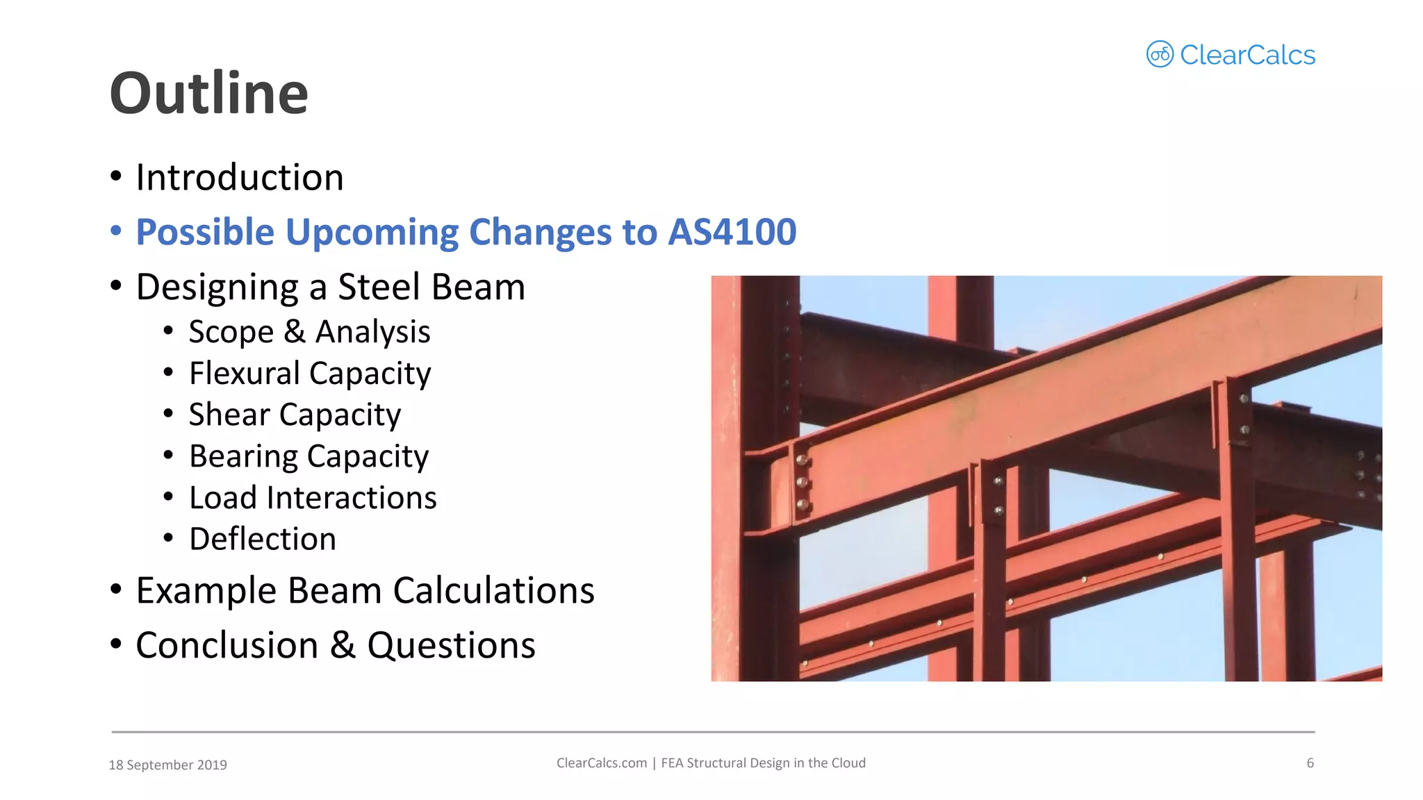 Steel Design to AS4100 1998 (+A1,2016) Webinar - ClearCalcs | PDF