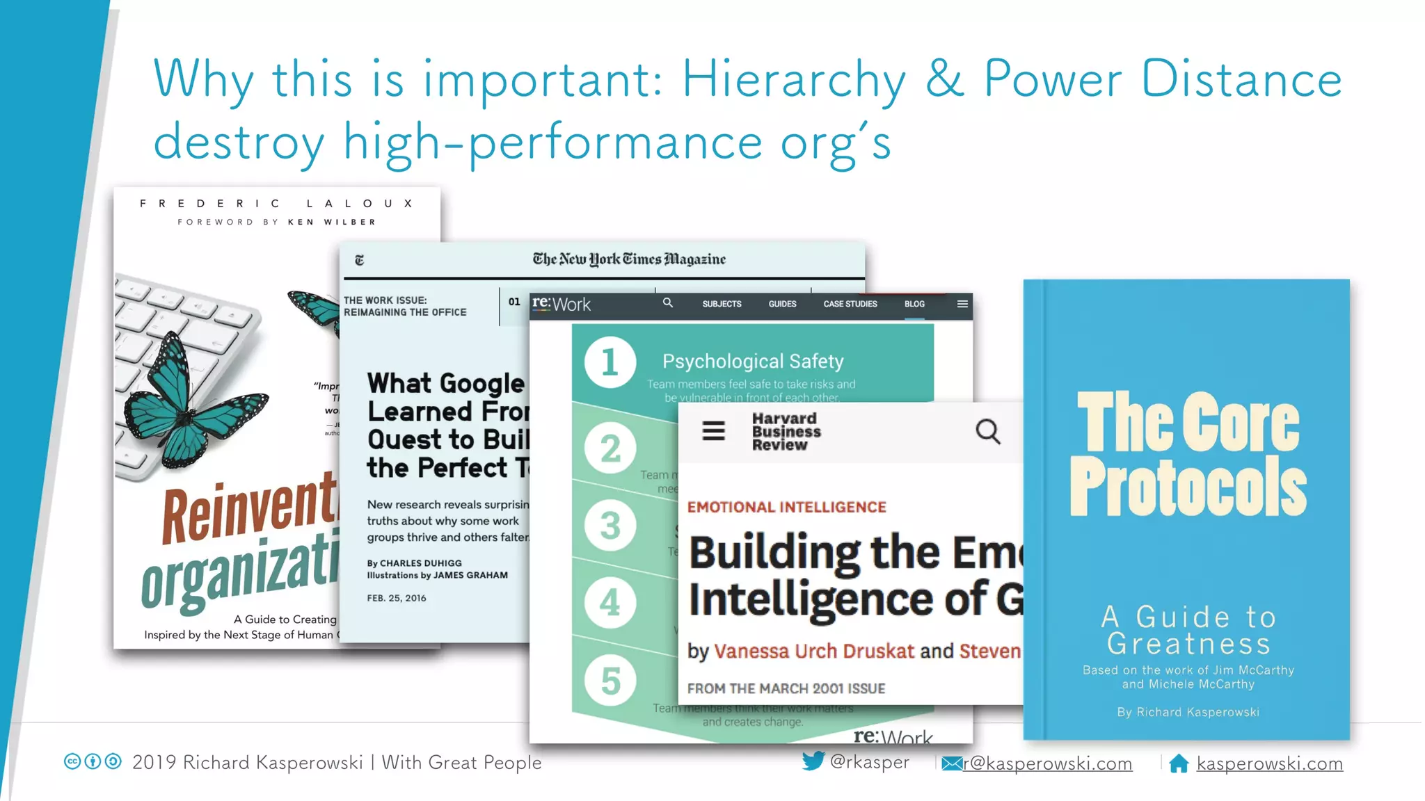Hierarchy, Power Games, and High-Performance Team Culture - 2019-09-17 ...