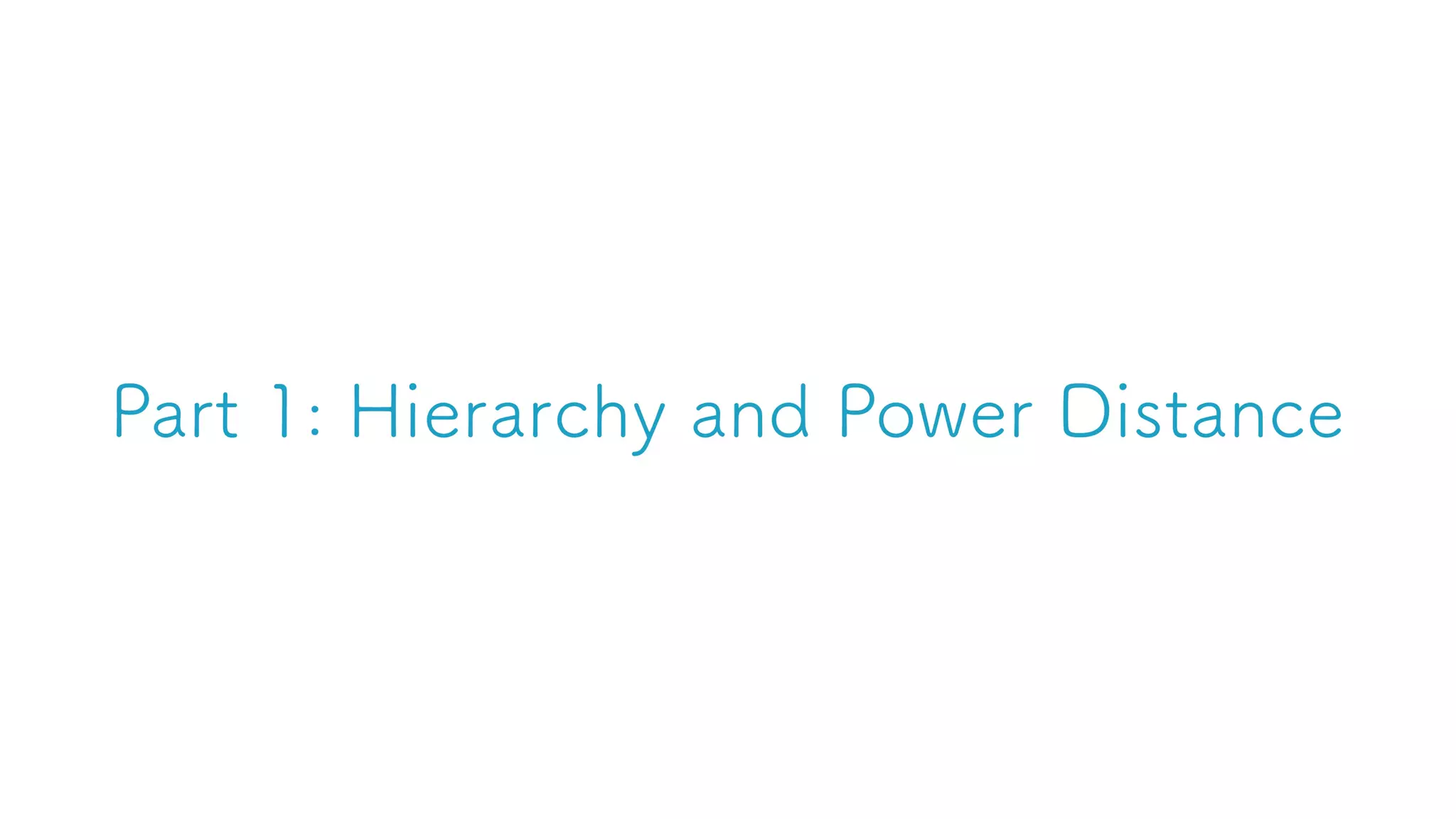 Hierarchy, Power Games, and High-Performance Team Culture - 2019-09-17 ...