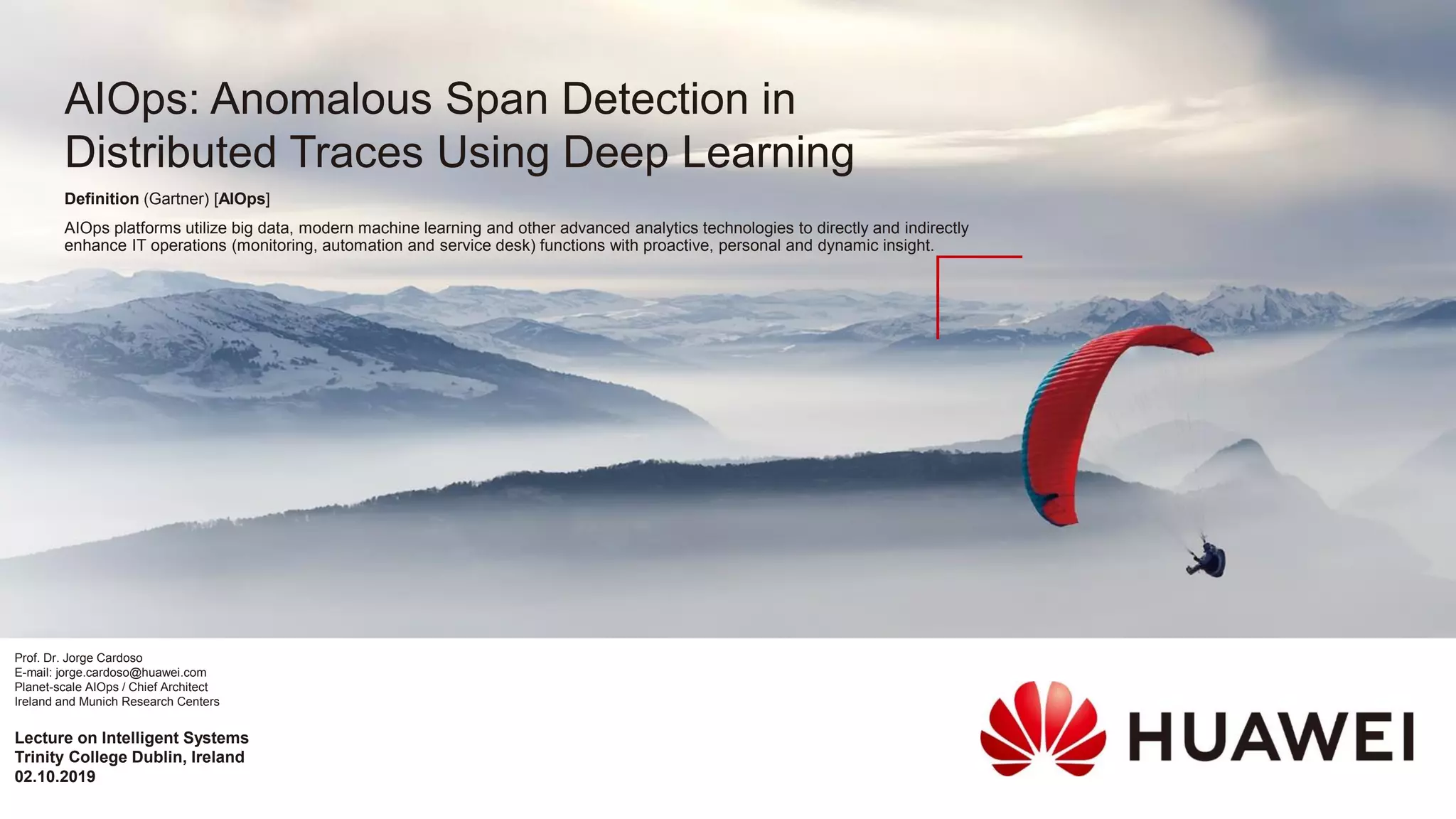 Aiops Anomalous Span Detection In Distributed Traces Using Deep Learning Ppt