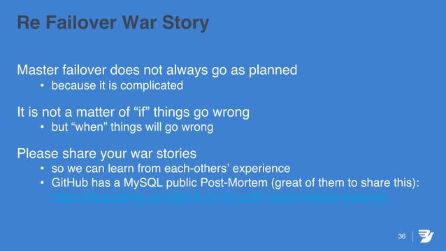 Autopsy of a MySQL Automation Disaster | PDF | Databases | Computer Software and Applications