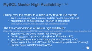 Autopsy of a MySQL Automation Disaster | PPT