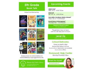 5th Grade Book Talk Presentation | PPT