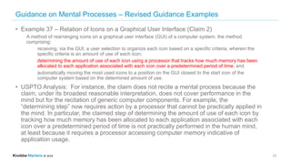 Trends and Changes in View of the USPTO’s Updated Revised Guidance | PPT