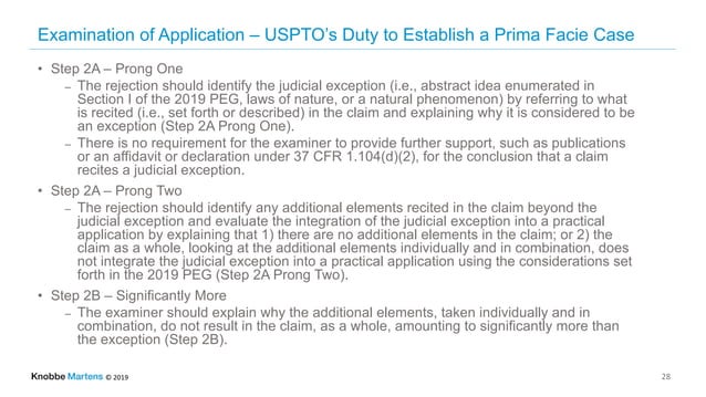 Trends and Changes in View of the USPTO’s Updated Revised Guidance | PPT