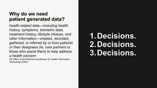 Infrastructure for patient generated data - Helsenorge as a platform | PPTX
