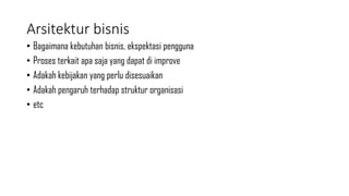 Enterprise Architecture - Overview | PDF