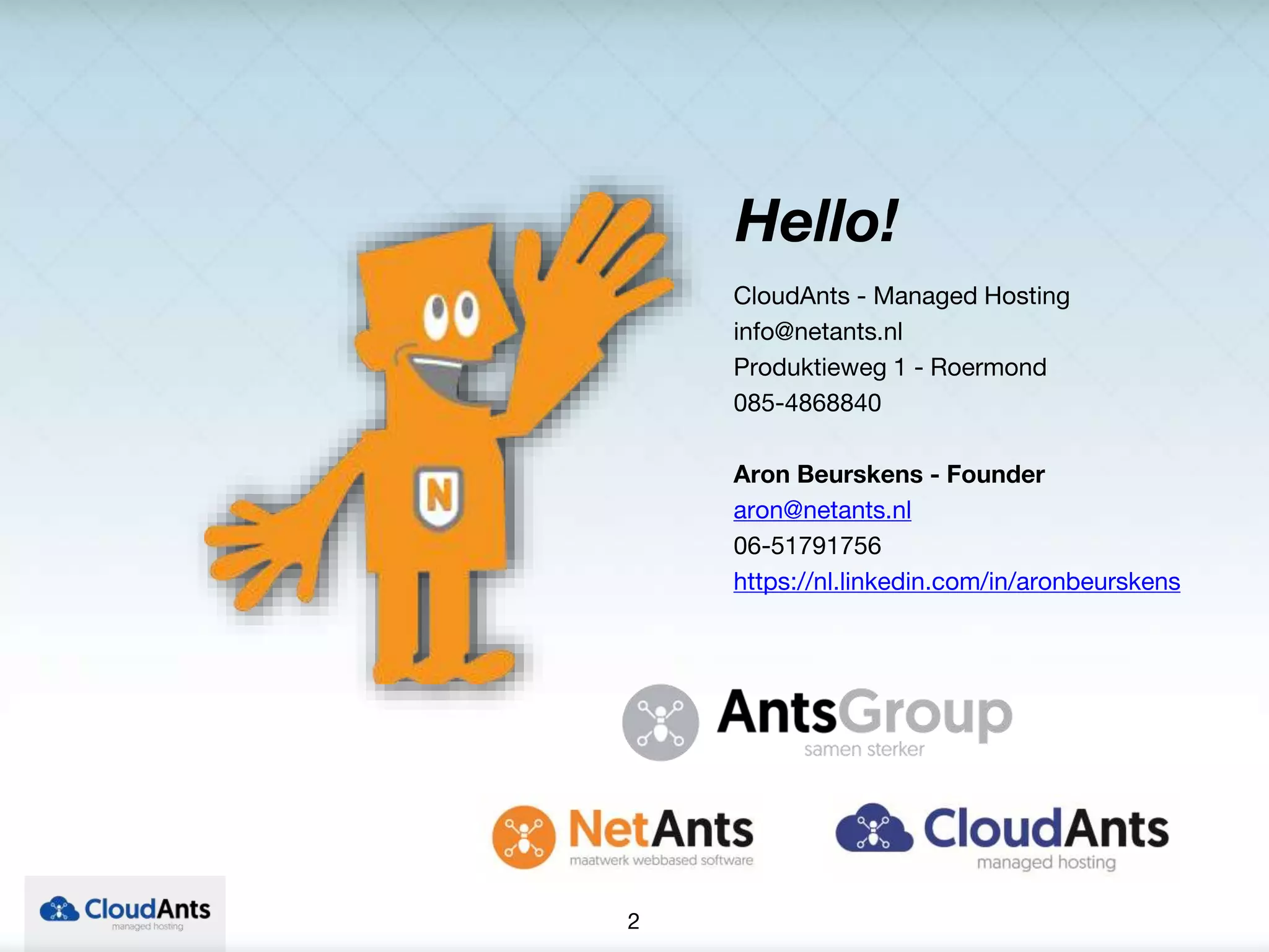 CloudAnts - Kubernetes | PPTX