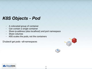 CloudAnts - Kubernetes | PPTX