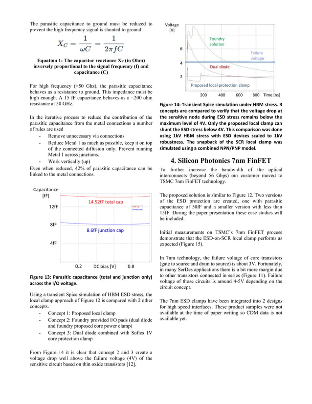 2019 Local I/O ESD protection for 28Gbps to 112Gbps SerDes interfaces in advanced CMOS and ...