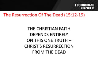 1 Corinthians : Chapter 15 | PPTX
