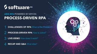 Process-driven RPA - Software AG's ARIS RPA powered by Kryon | PDF